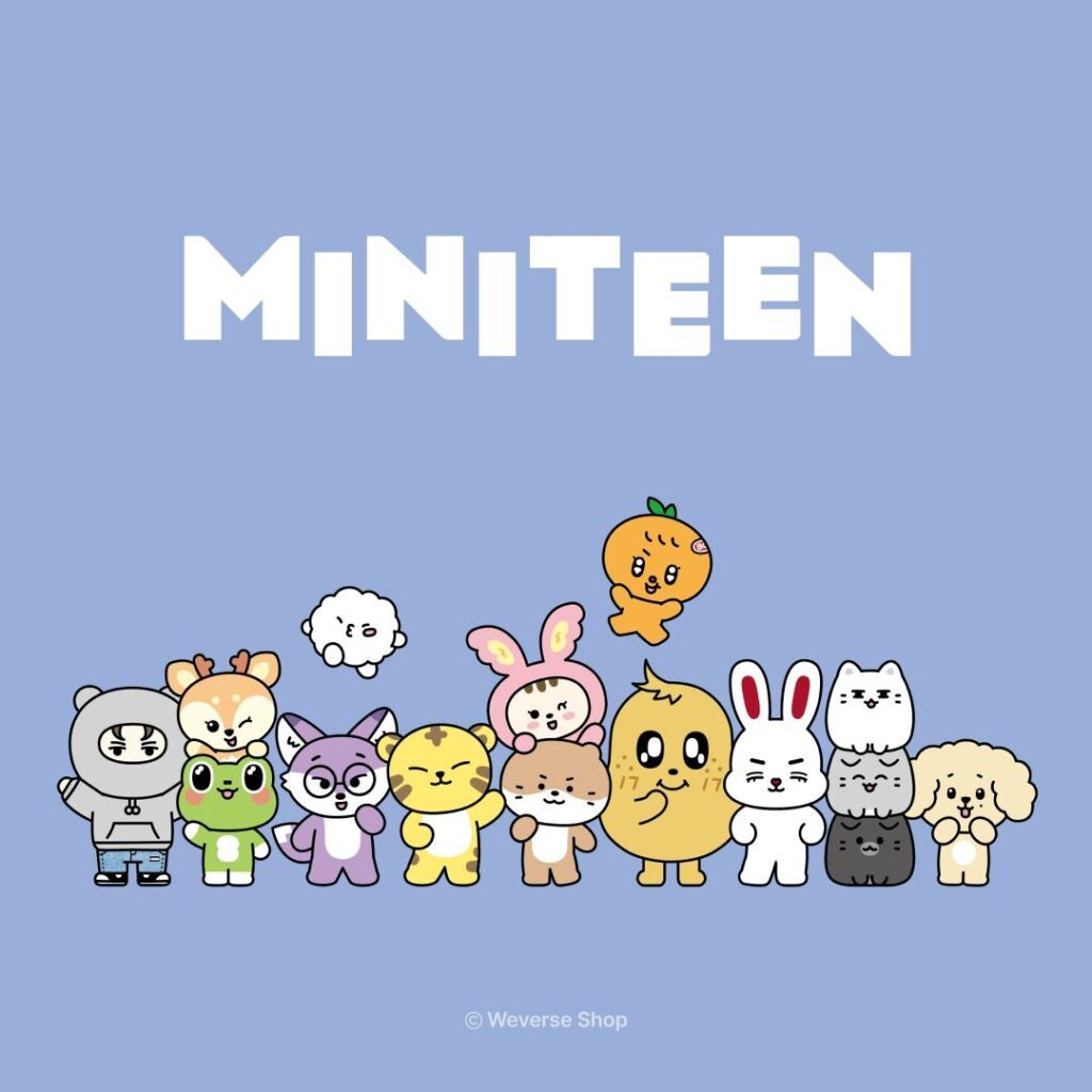 【かわゆい】セブチの新キャラクター『MINITEEN』についくわしく知りたい！徹底調査☆SEVENTEENグッズ - Kpop喫茶店~냠냠 ...
